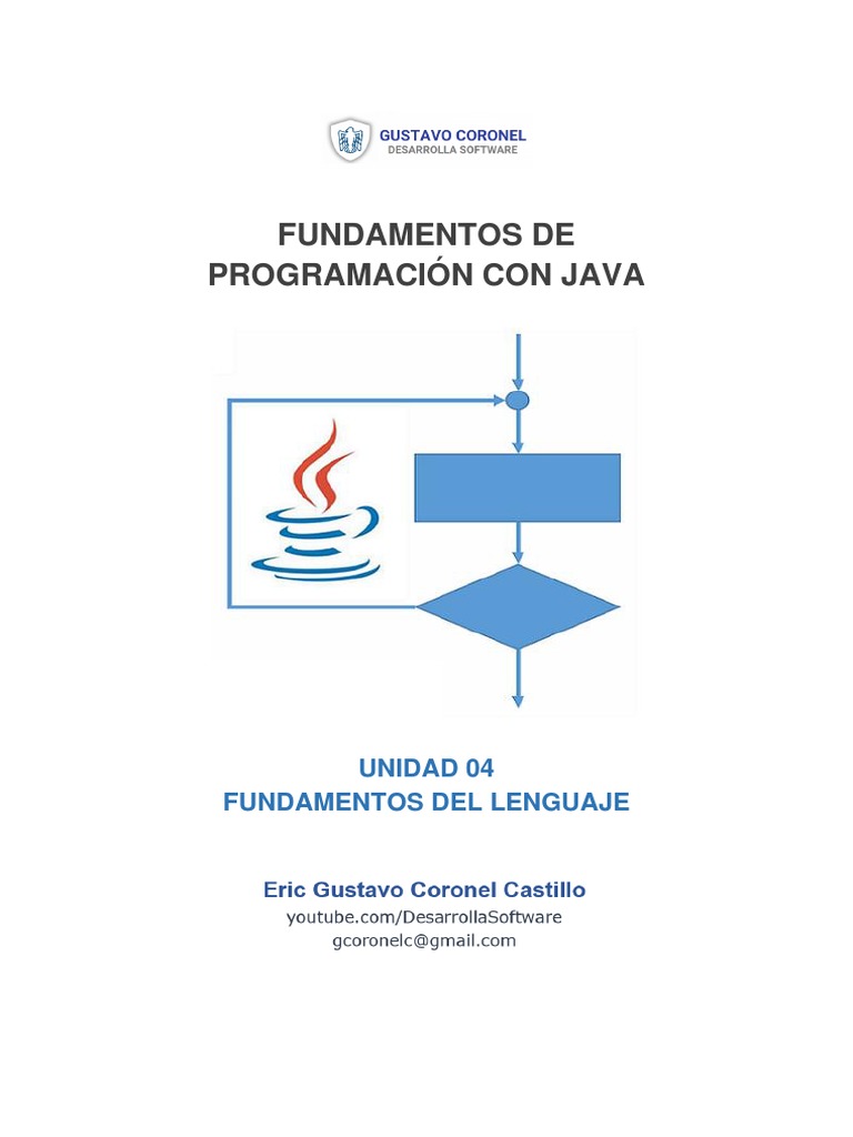 Fundamentos de Programación en Java | PDF | Java (lenguaje de programación) | Programación de ...