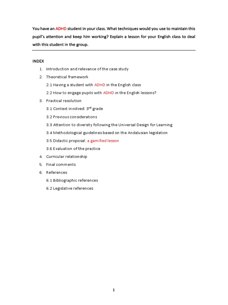 Adhd. Gamification | Download Free PDF | Attention Deficit ...