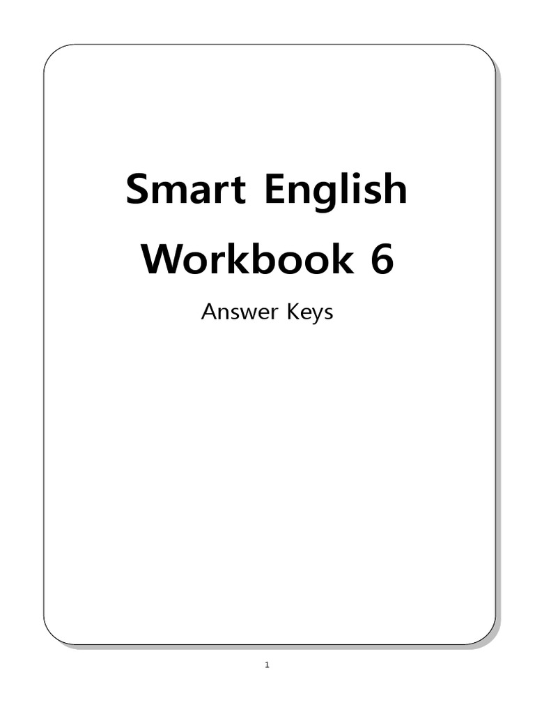 Smart English 6 - WB Answer Key | PDF | Foods | Cuisine