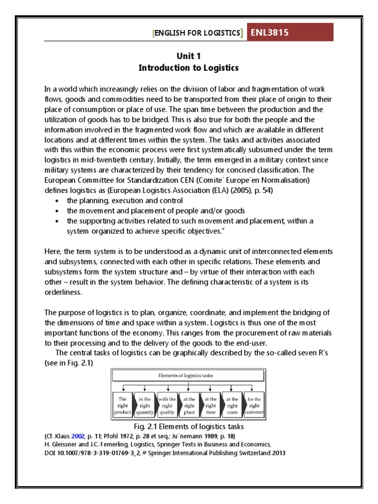 Logistics Download Free Pdf Logistics Supply Chain