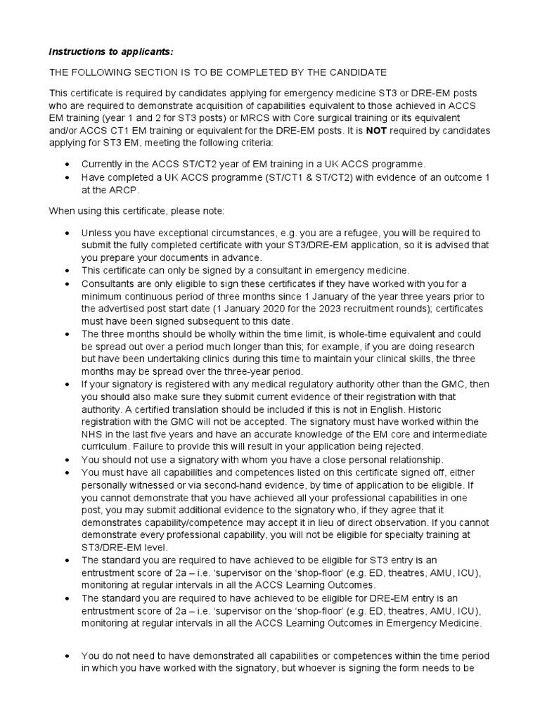Emergency Medicine Application Guide | PDF | Informed Consent | Anesthesia