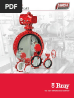 Bray Butterfly Valve Product Overview | PDF | Valve | Actuator