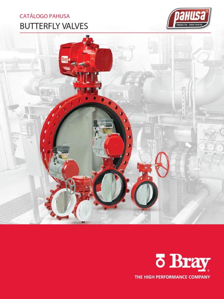 Valvulas de Mariposa Bray Catalogo Pahusa | PDF | Valve | Industrial ...