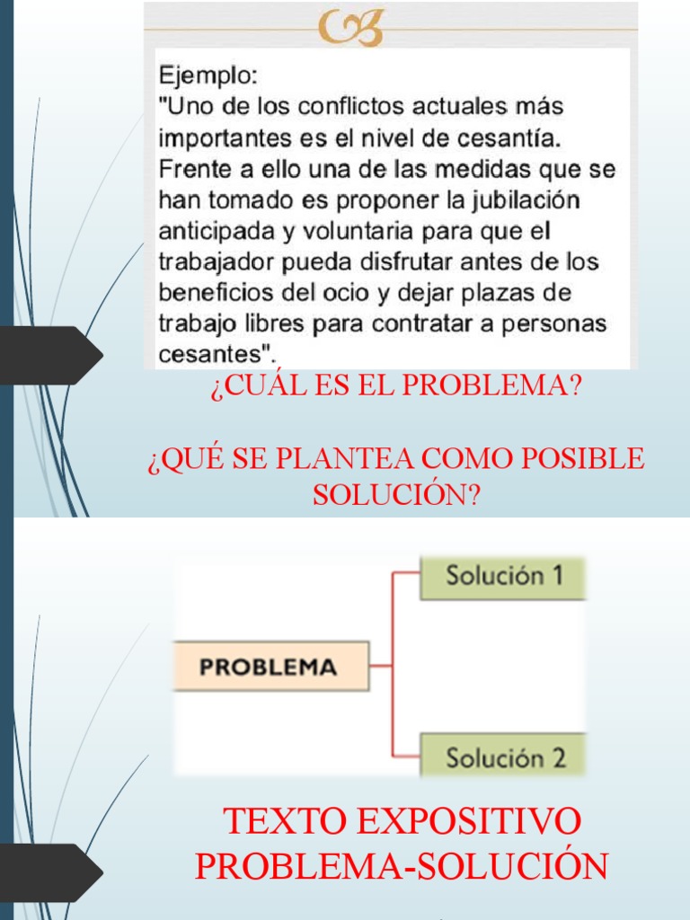 Texto Expositivo Problema-Solución | PDF