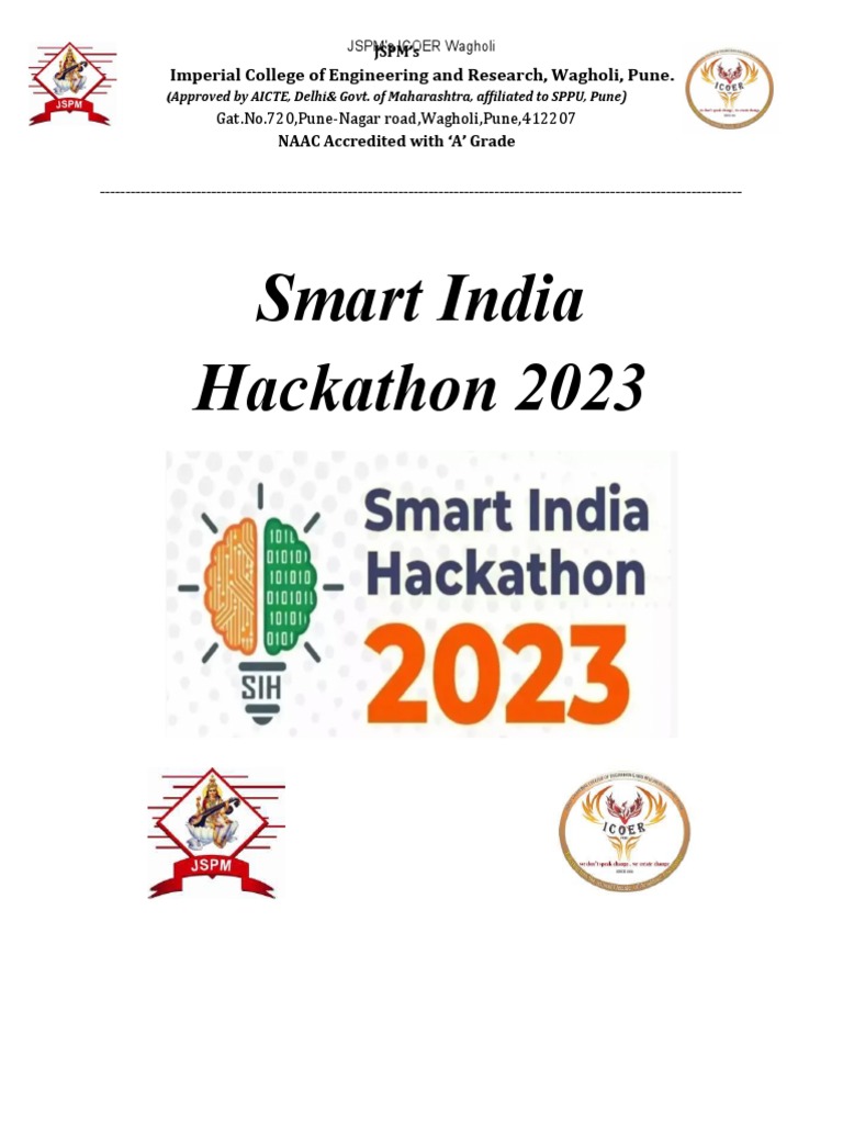 SIH 2023 Final | PDF | Computer Security | Security