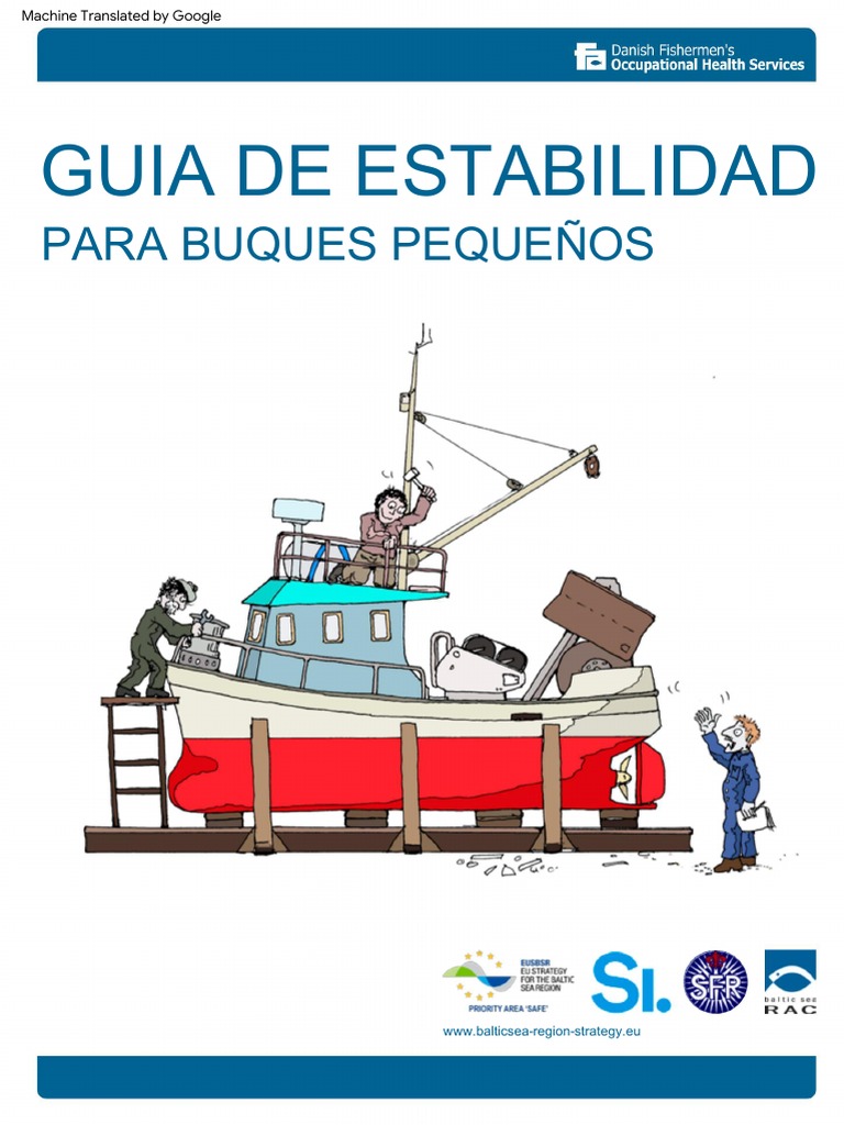Guia de Estabilidad para Naves Menores | PDF | Buques | Transporte de agua