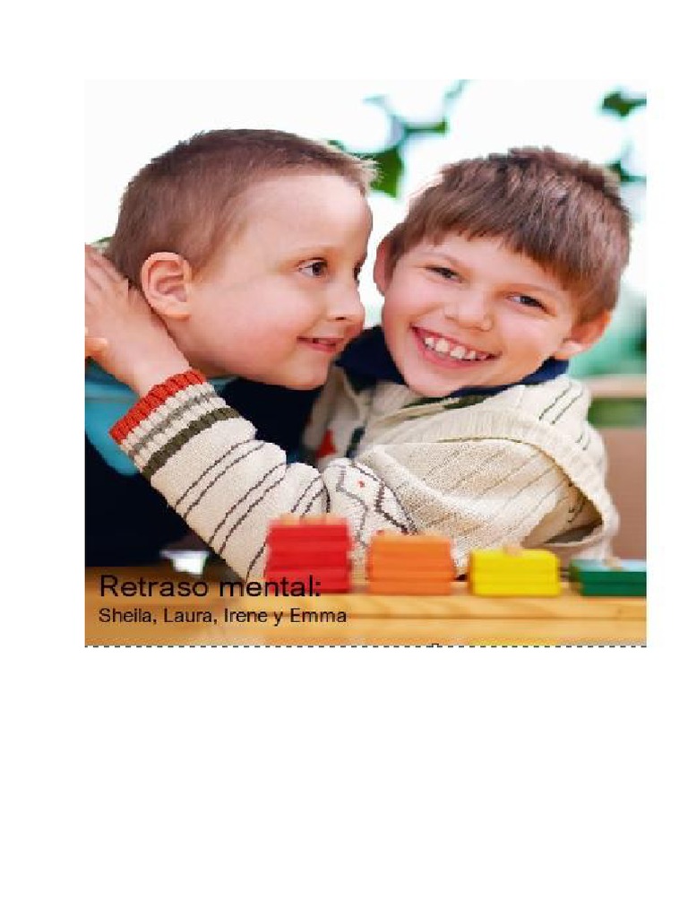 Retraso Mental | Descargar gratis PDF | Discapacidad intelectual | Cociente de inteligencia