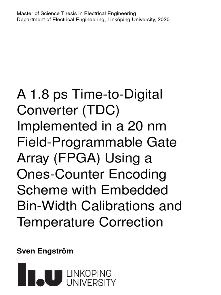 Xilinx TDC | PDF | Field Programmable Gate Array | Information And Communications Technology