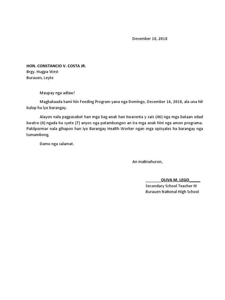 Letter Feeding | PDF