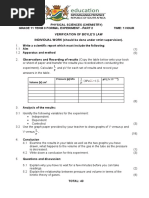 Topic Test QP G11 (Quantitative Aspects of Chemical Change 2023) (F ...