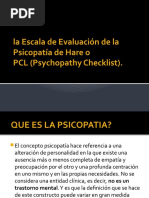 Escala PCL R | PDF