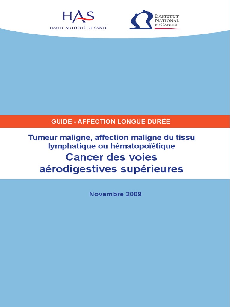 Prise en charge du cancer VADS | PDF | Cancer | Tomographie par ...