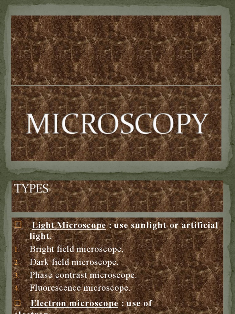 Micros | PDF | Fluorescence Microscope | Fluorophore