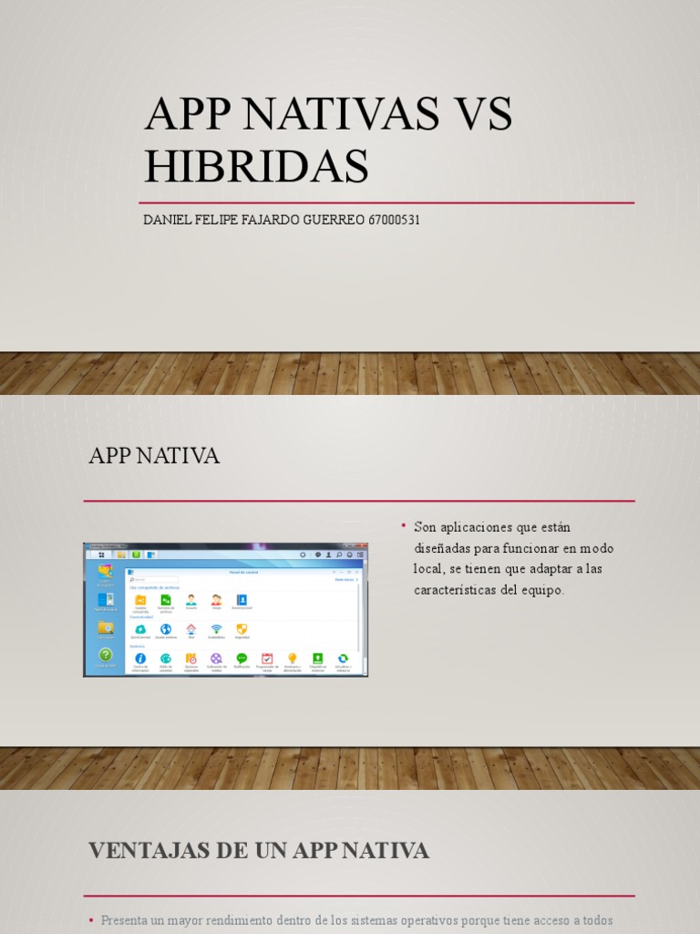 App Nativa Vs Hibrida | PDF | Informática
