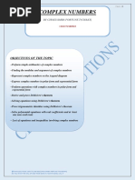 Complex Numbers Notes by Trockers | PDF