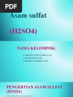 MSDS H2SO4 Asam Sulfat | PDF