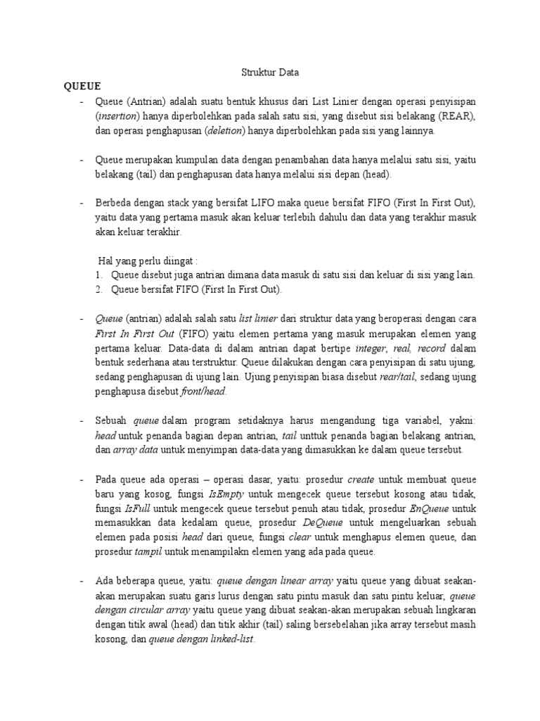 Struktur Data | PDF | Metode & Bahan Ajar | Komputer