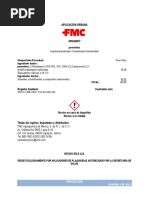 Ficha Tecnica Bingo SG | PDF | Insecticida | Agua