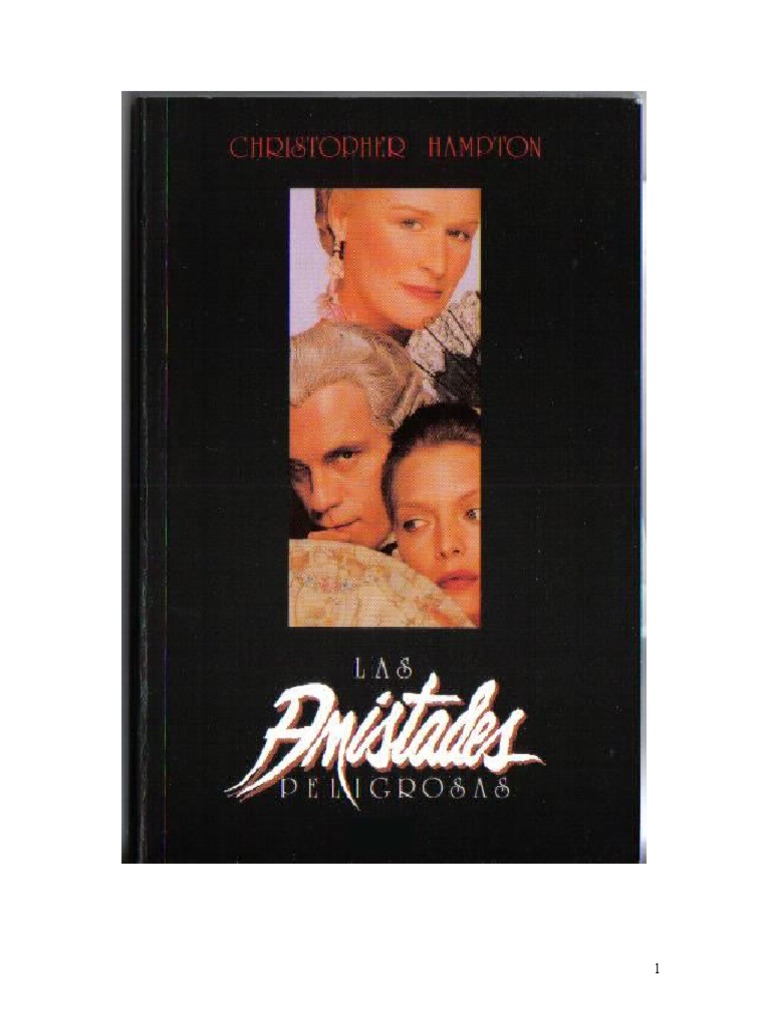 Guion Las Amistades Peligrosas Pdf