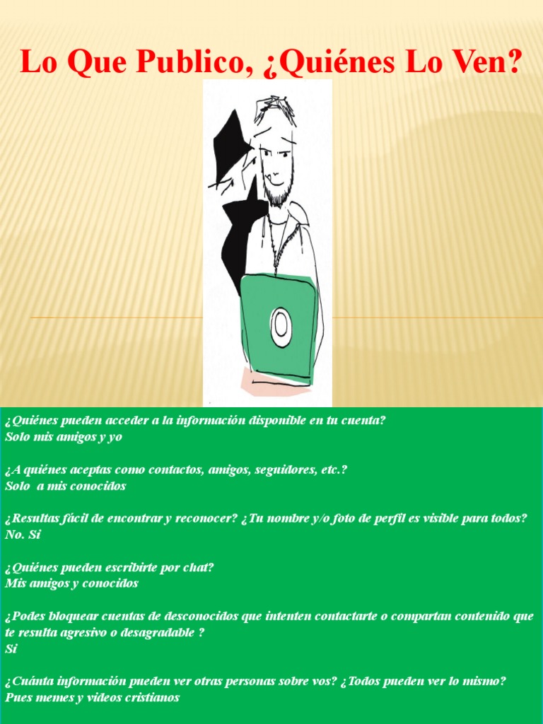 Lo Que Publico Quienes Lo Ven Isaac Cen 3E | PDF