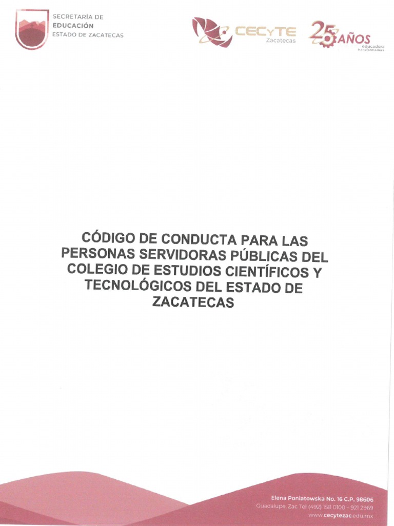 Codigo-Conducta 2023 | PDF