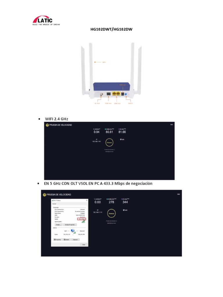 HG102DWT Pruebas | PDF | Informática
