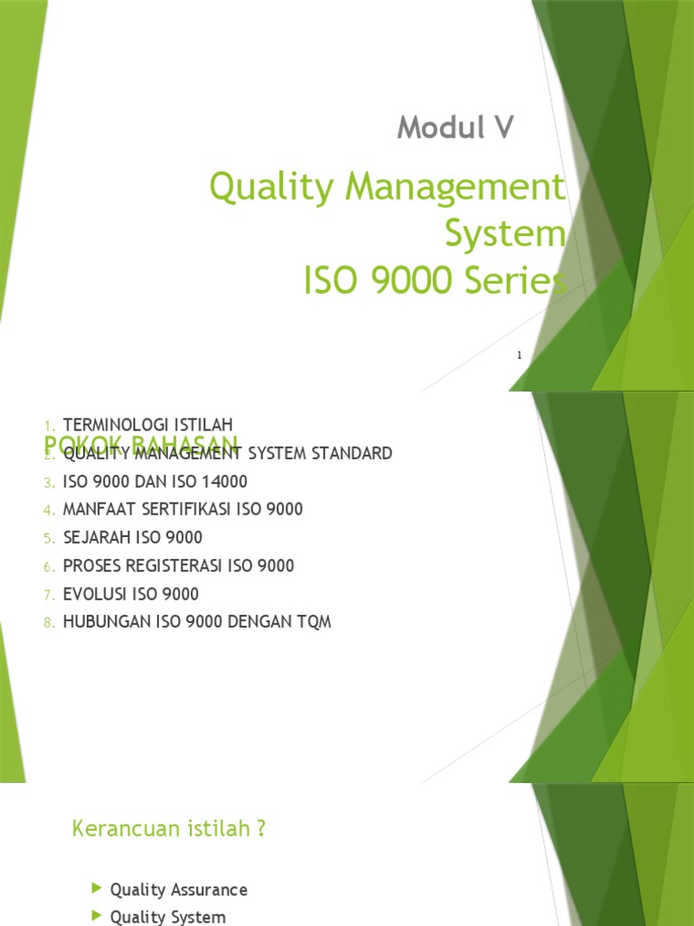 Modul 5. QMS 2020 | PDF