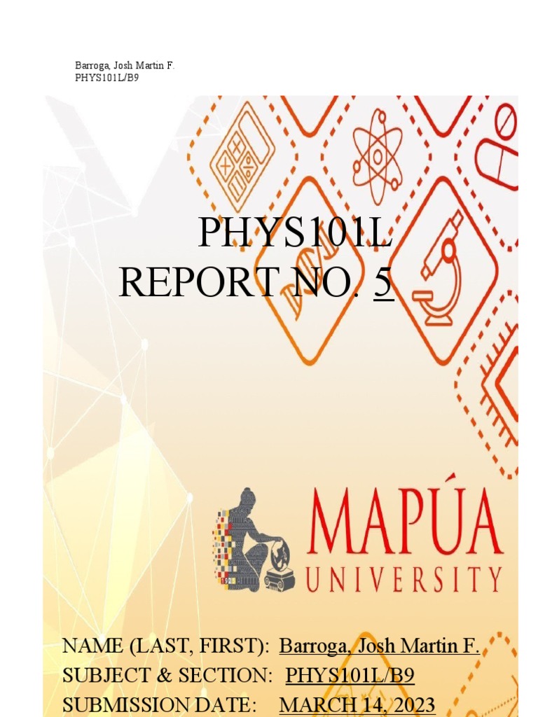 Report 2 PHYS101L B9 Barroga Group 1 | PDF | Series And Parallel ...