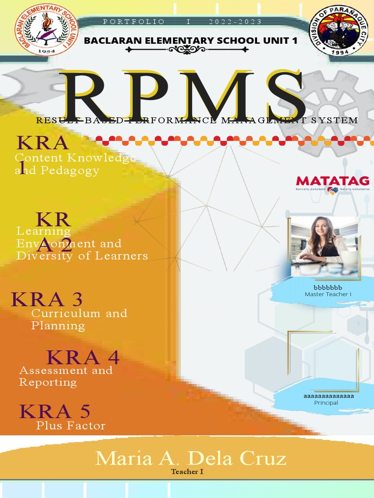 RPMS Design 2 | PDF | Learning | Curriculum