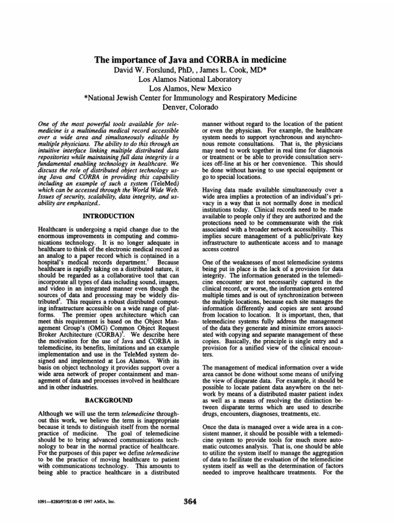 Corba Pdf Object Computer Science Common Object Request Broker