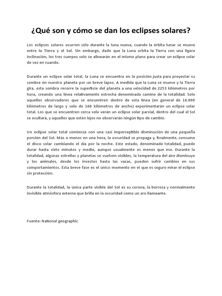 Eclipses | PDF | Eclipse solar | Luna