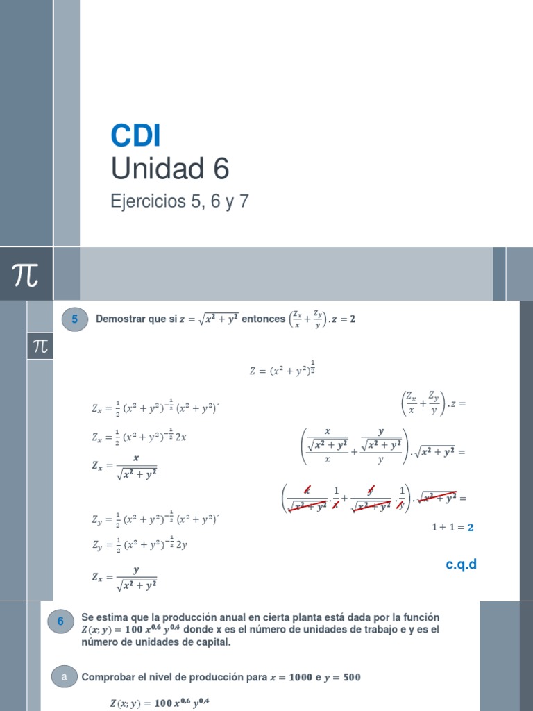 Ejercicios 5 - 6 y 7 - Unidad 6 | Descargar gratis PDF | Economias | Ciencias económicas