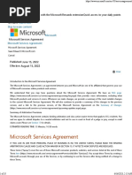Microsoft Services Agreement | PDF | Payments | Legal Liability