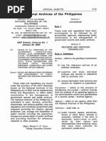 Primer of R.A. 9470 | PDF | Records Management | Archive