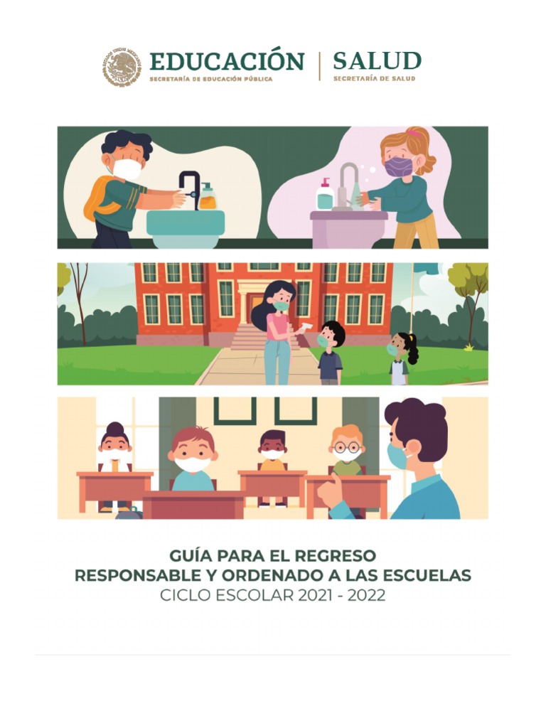 Guia para El Regreso Responsable y Ordenado A Las Escuelas | PDF ...