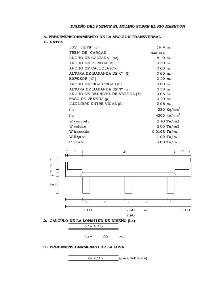 Diseño Vigas - Losa | PDF