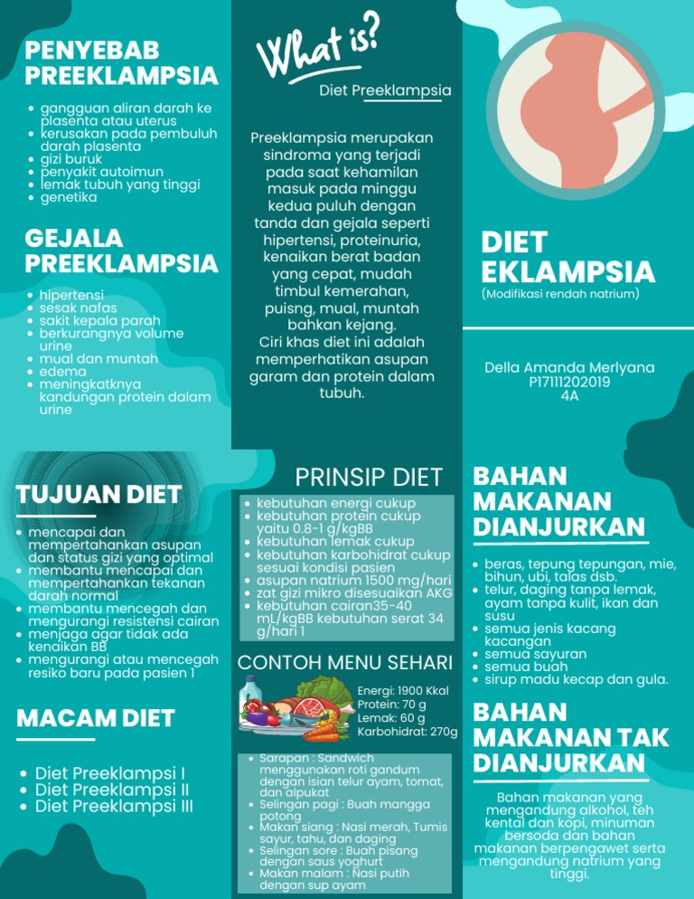 Menu Diet untuk Preeklampsia | PDF