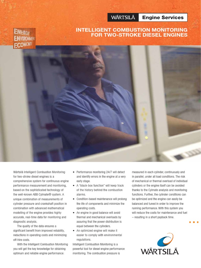 Intelligent Combustion Monitoring Cylmate Leaflet | PDF | Engines ...