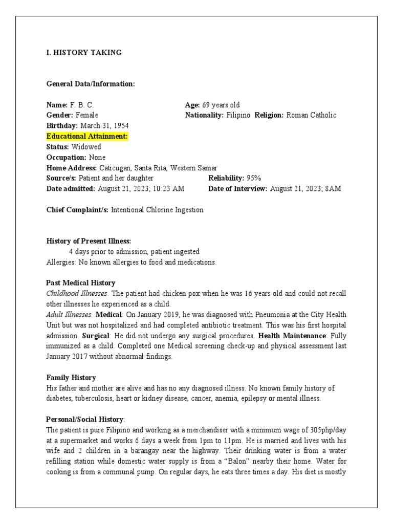 Case Report Toxicology | Download Free PDF | Pneumonia | Medicine