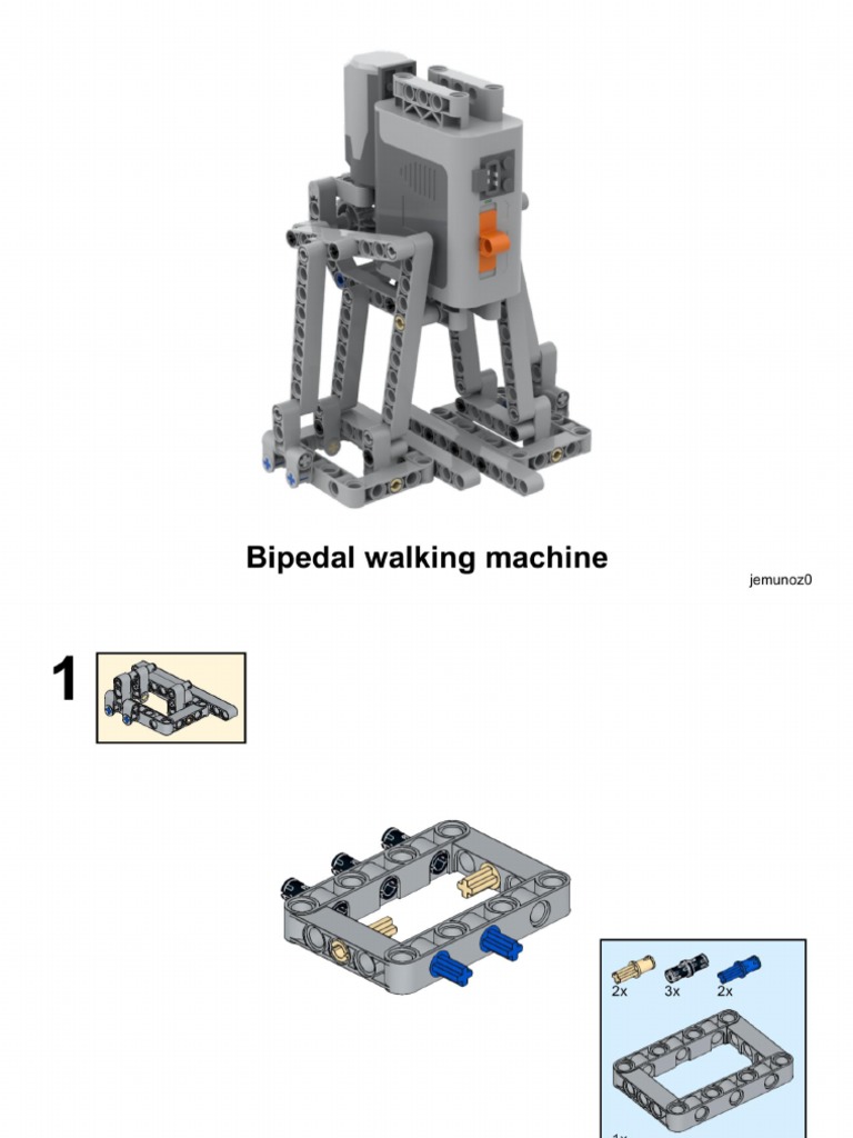 Bipedal Walking Robot | PDF