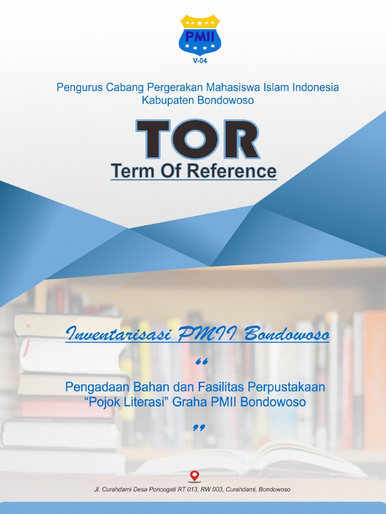 Tor Pengadaan Perpustakaan Graha PMII | PDF