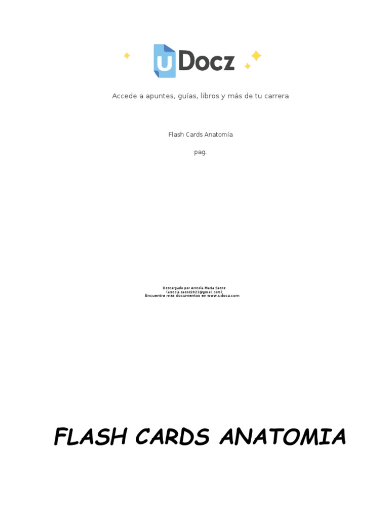 Flashcards del Sistema Esquelético | PDF | Hombro | Articulación