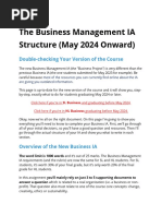 IB Mastery BM IA Guidance | PDF