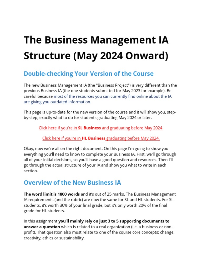 Business IA Guide | Download Free PDF | Citation | Concept