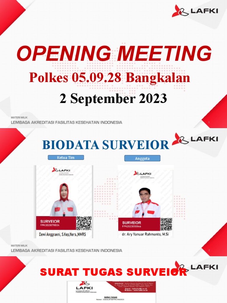 4 OPENING Meeting | PDF