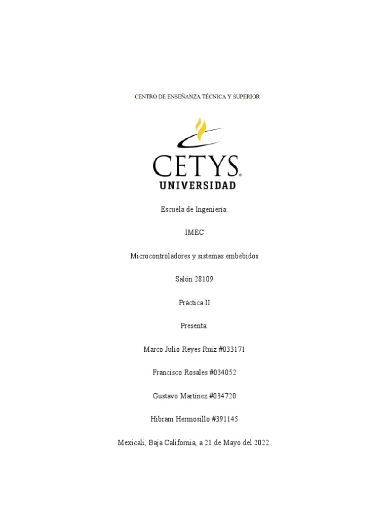 Practica3 Micro | PDF | C (lenguaje de programación) | Almacenamiento de datos de la computadora