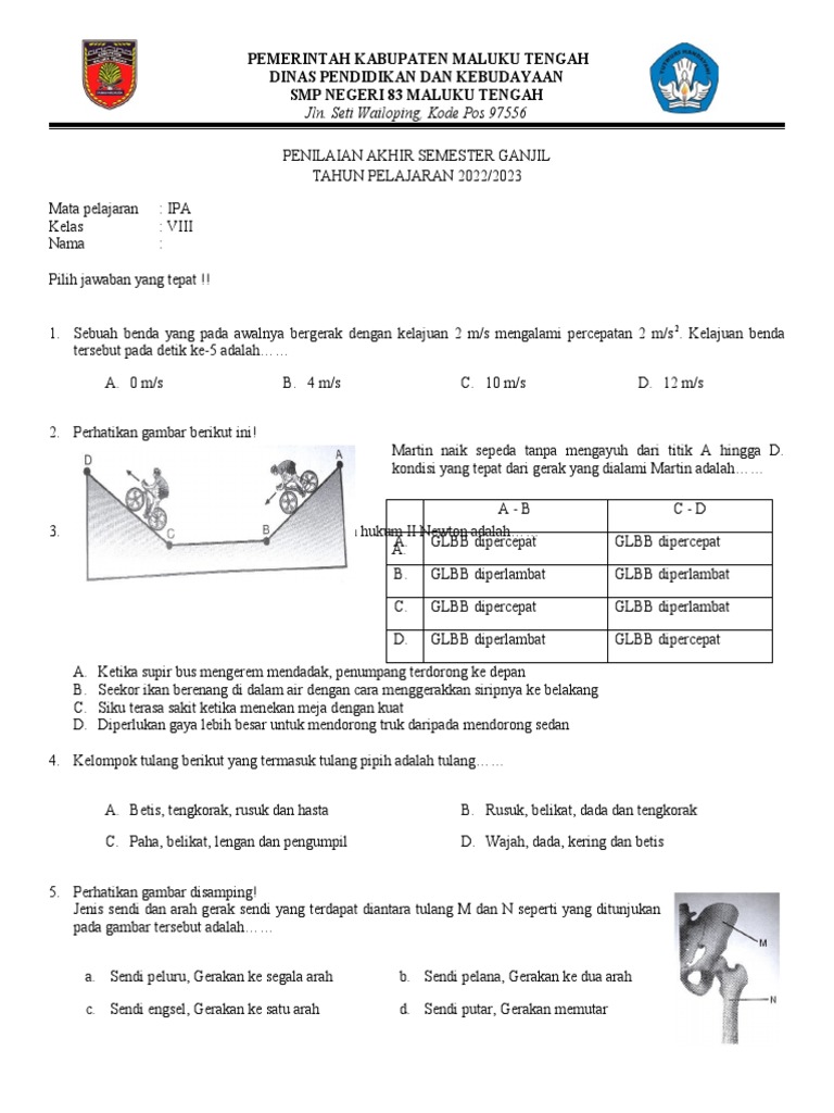 Pas 8 Ganjil 2022 Fix | PDF