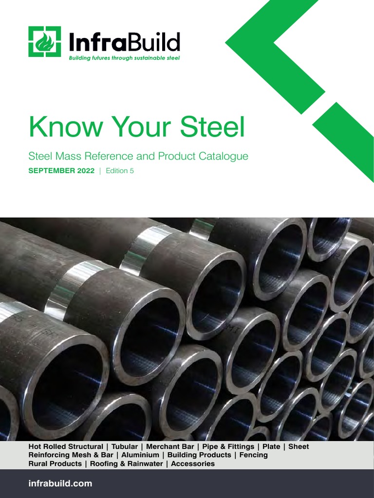 IBSC Know-Your-Steel V5 Sept2022 LR | PDF | Steel | Pipe (Fluid Conveyance)