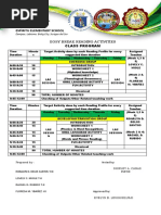 Class Program - Grade III-2025-2026 | PDF