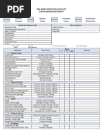 Excavator Daily Inspection Checklist | PDF | Vehicles | Mechanical ...